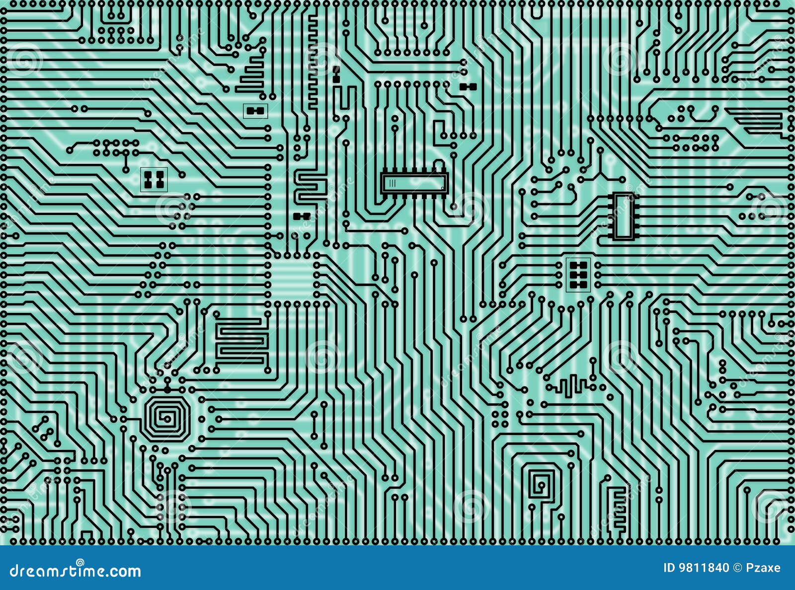 Electronic Background Stock Image | CartoonDealer.com #8592211