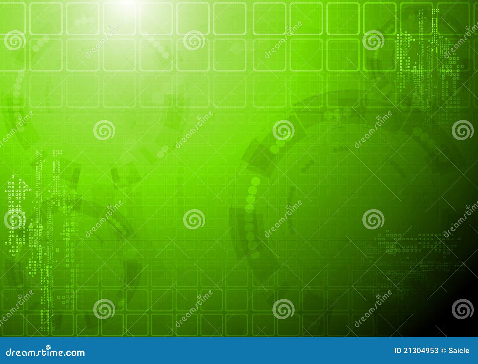 Hi-tech green background stock vector. Illustration of gradient - 21304953