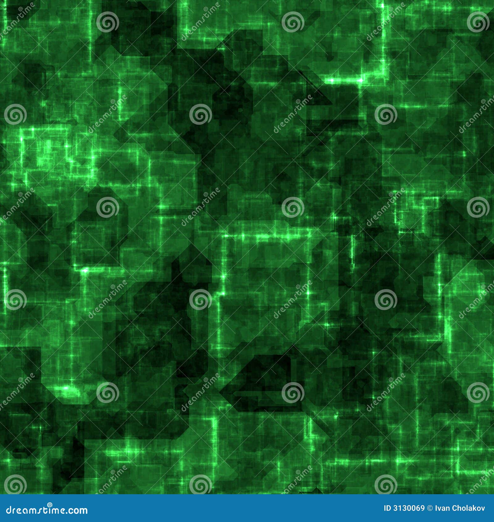 Hi tech green surface stock illustration. Illustration of technology ...