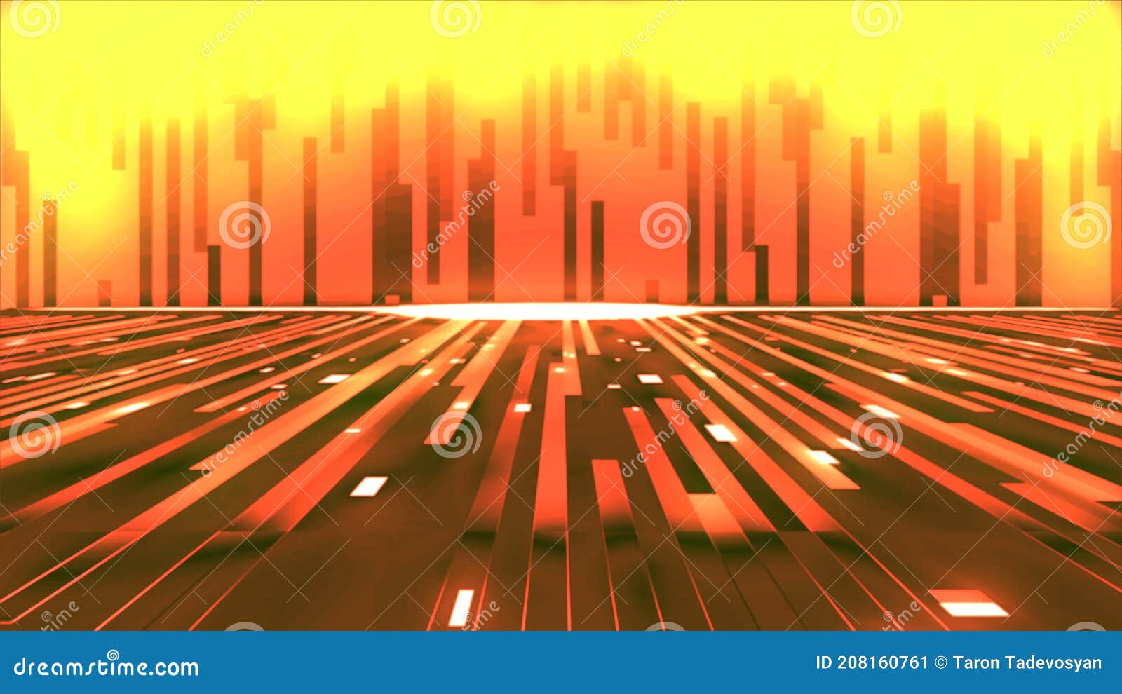 Hi Tech Ground stock illustration. Illustration of resolution - 208160761