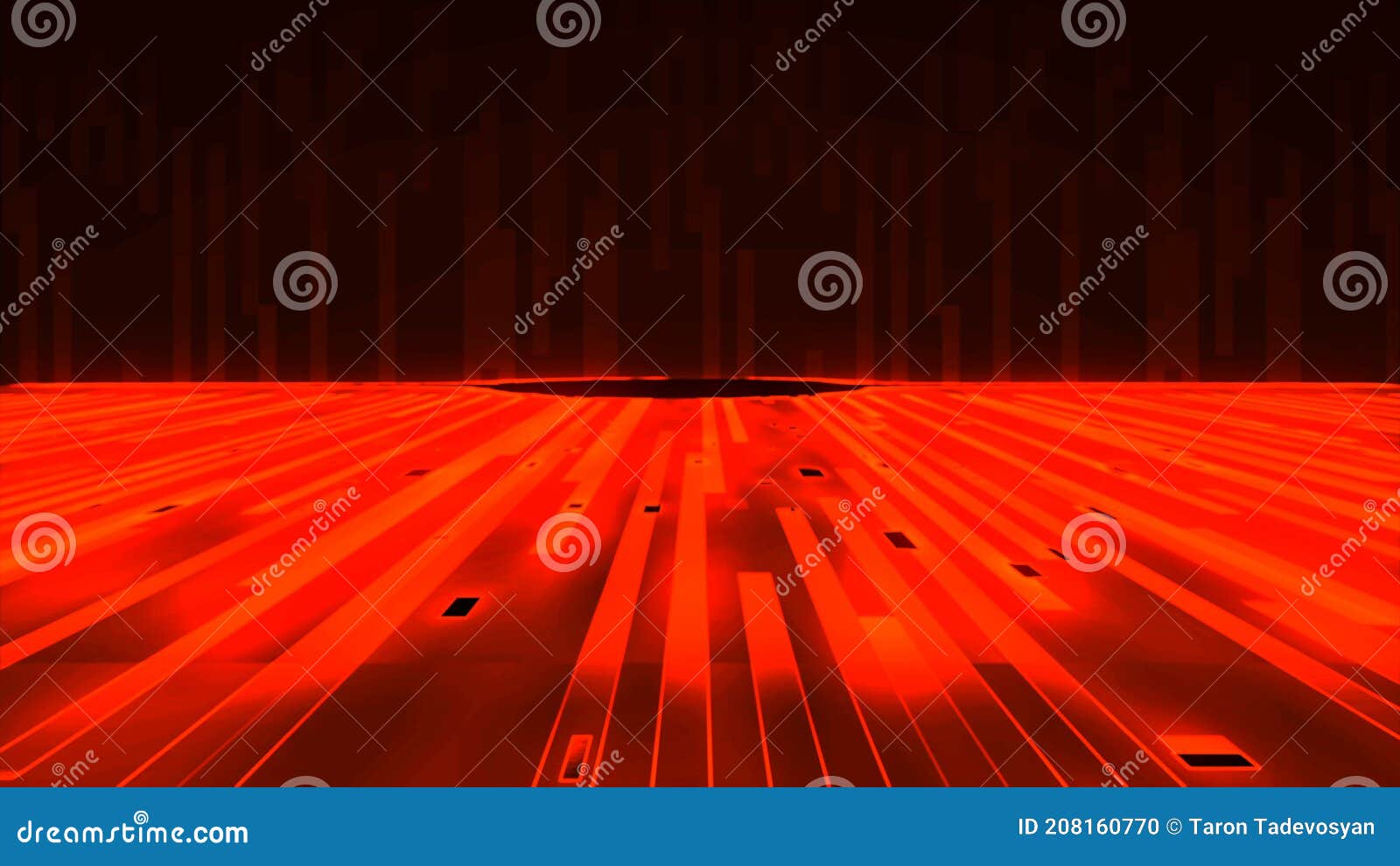 Hi Tech Ground stock illustration. Illustration of grid - 208160770