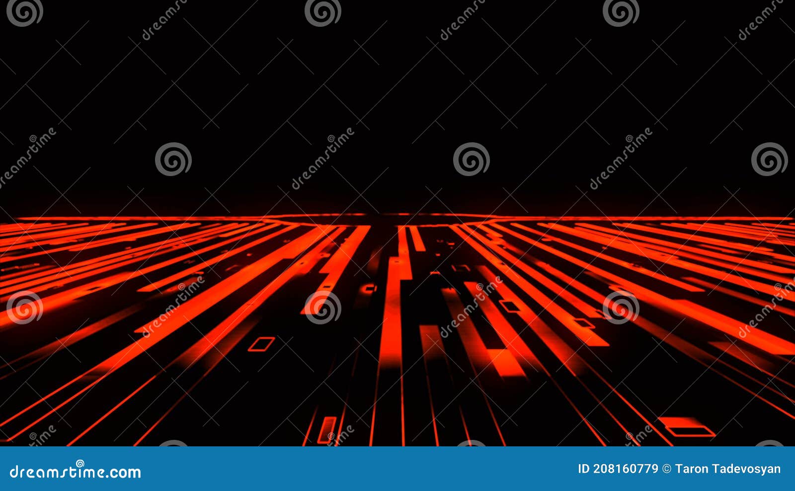 Hi Tech Ground stock illustration. Illustration of lightful - 208160779