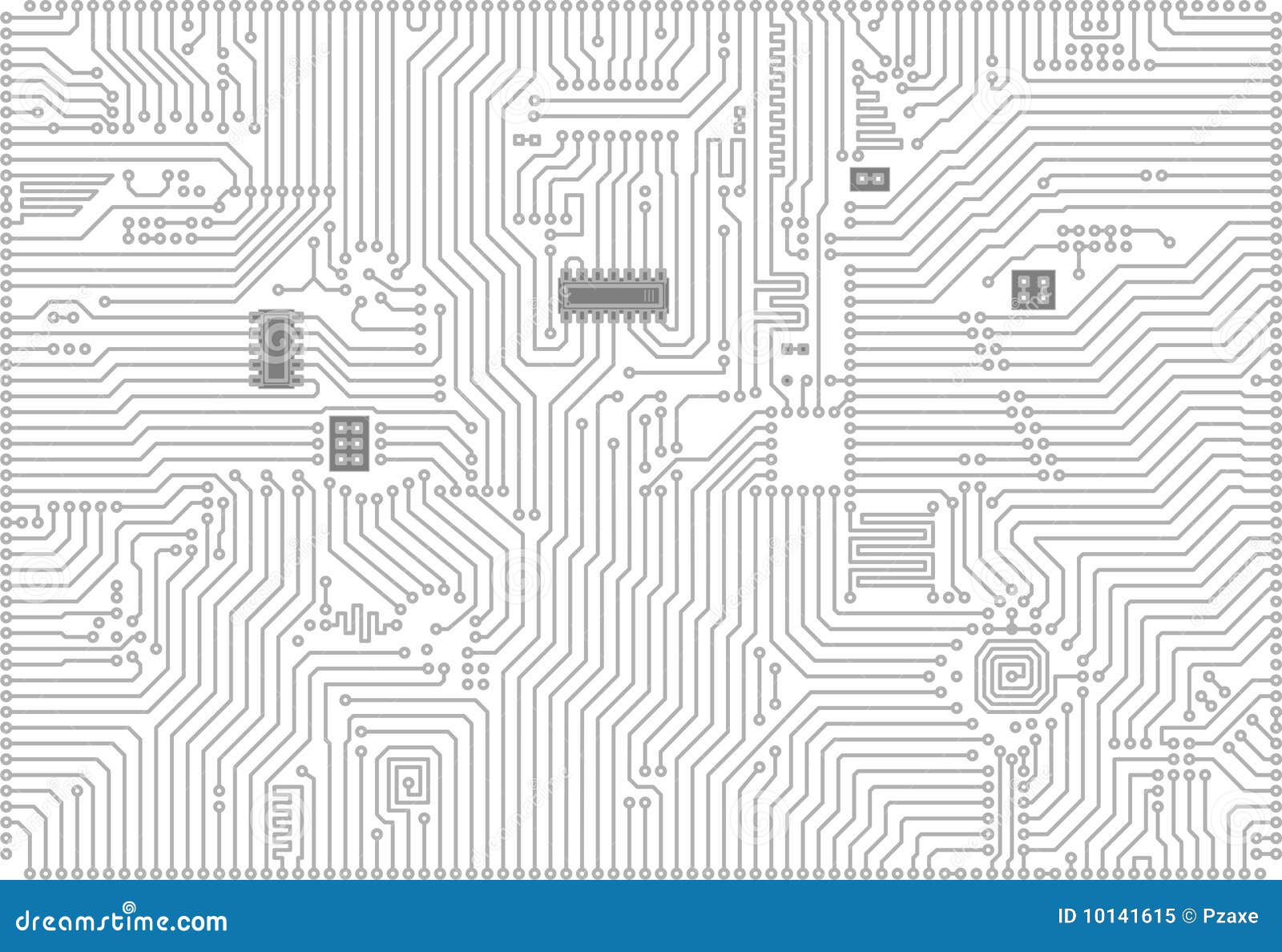 Electronic Circuit Symbols Part 1 Cartoon Vector | CartoonDealer.com ...