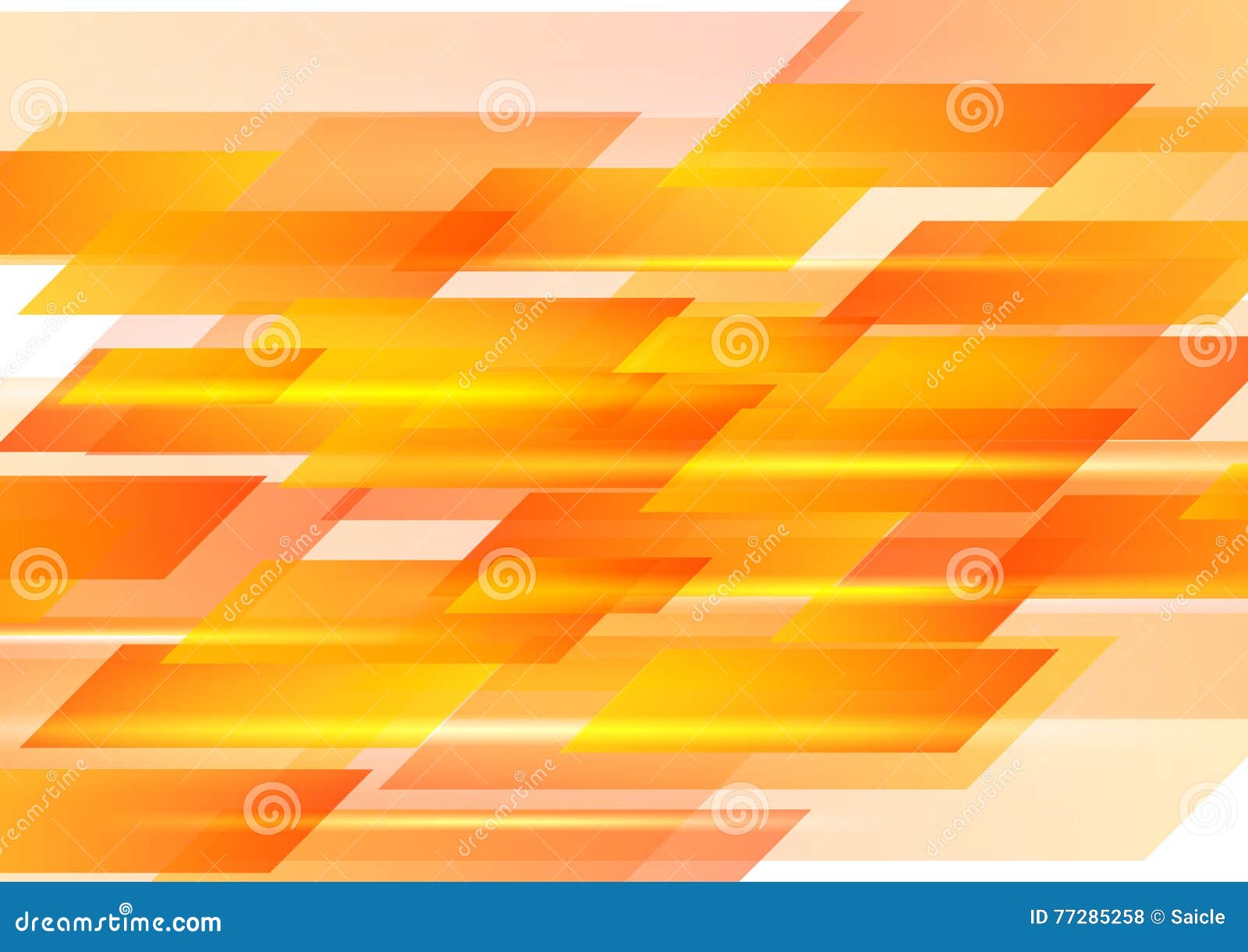 Hi-tech Orange Shapes Abstract Vector Background Stock Vector ...