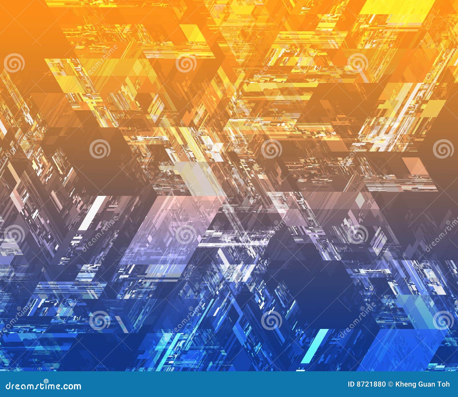 Hi Tech pattern stock illustration. Illustration of abstract - 8721880