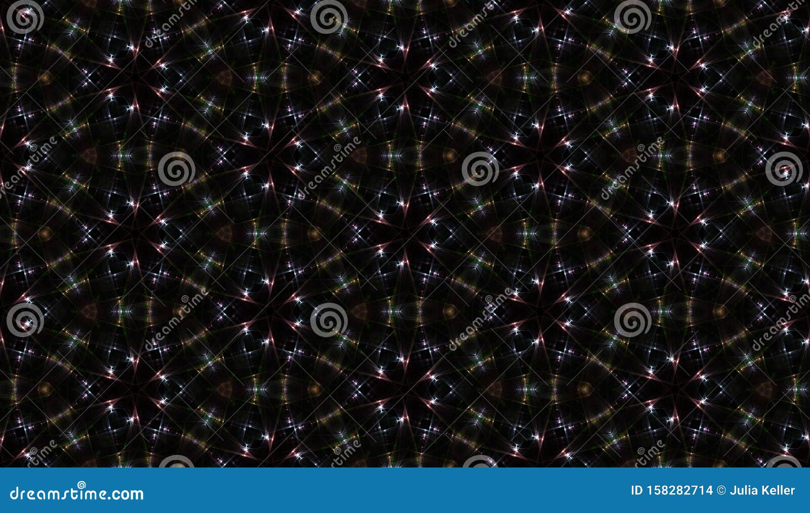 Hi-tech Seamless Background. Abstract Computer Generated Pattern of ...