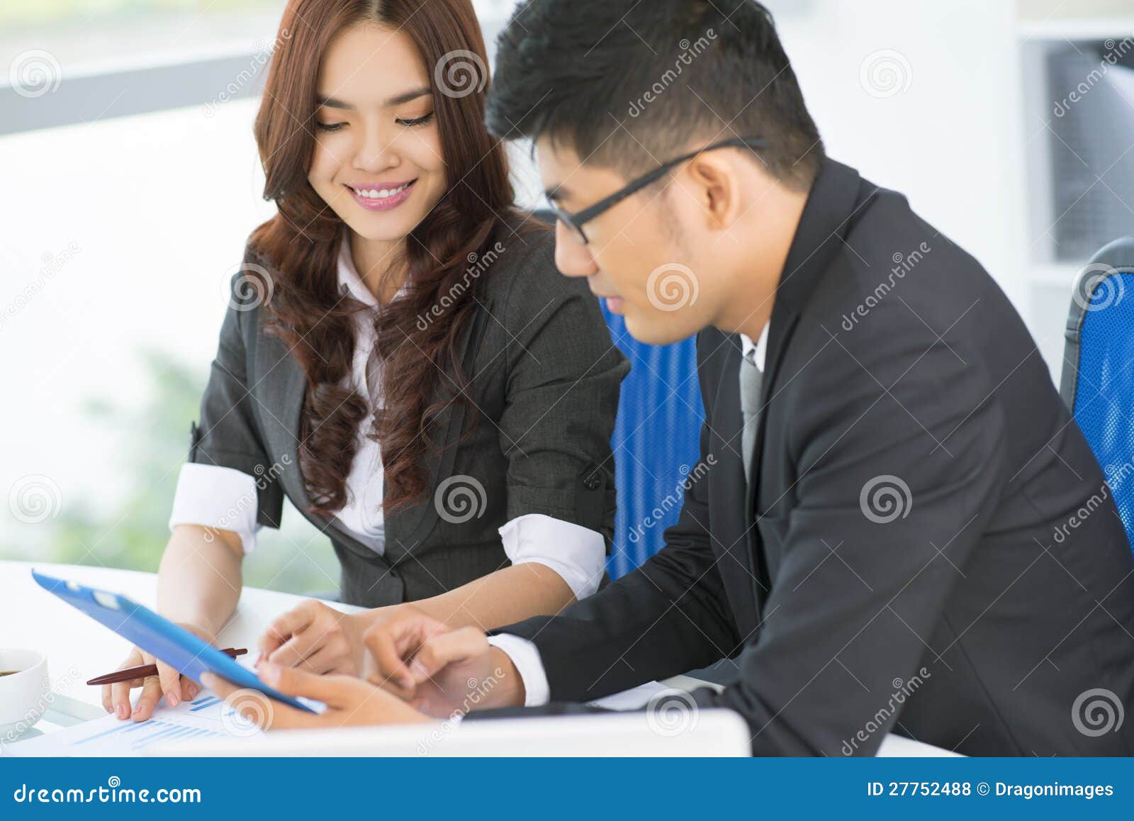 Hi-tech solutions stock photo. Image of formal, collaboration - 27752488