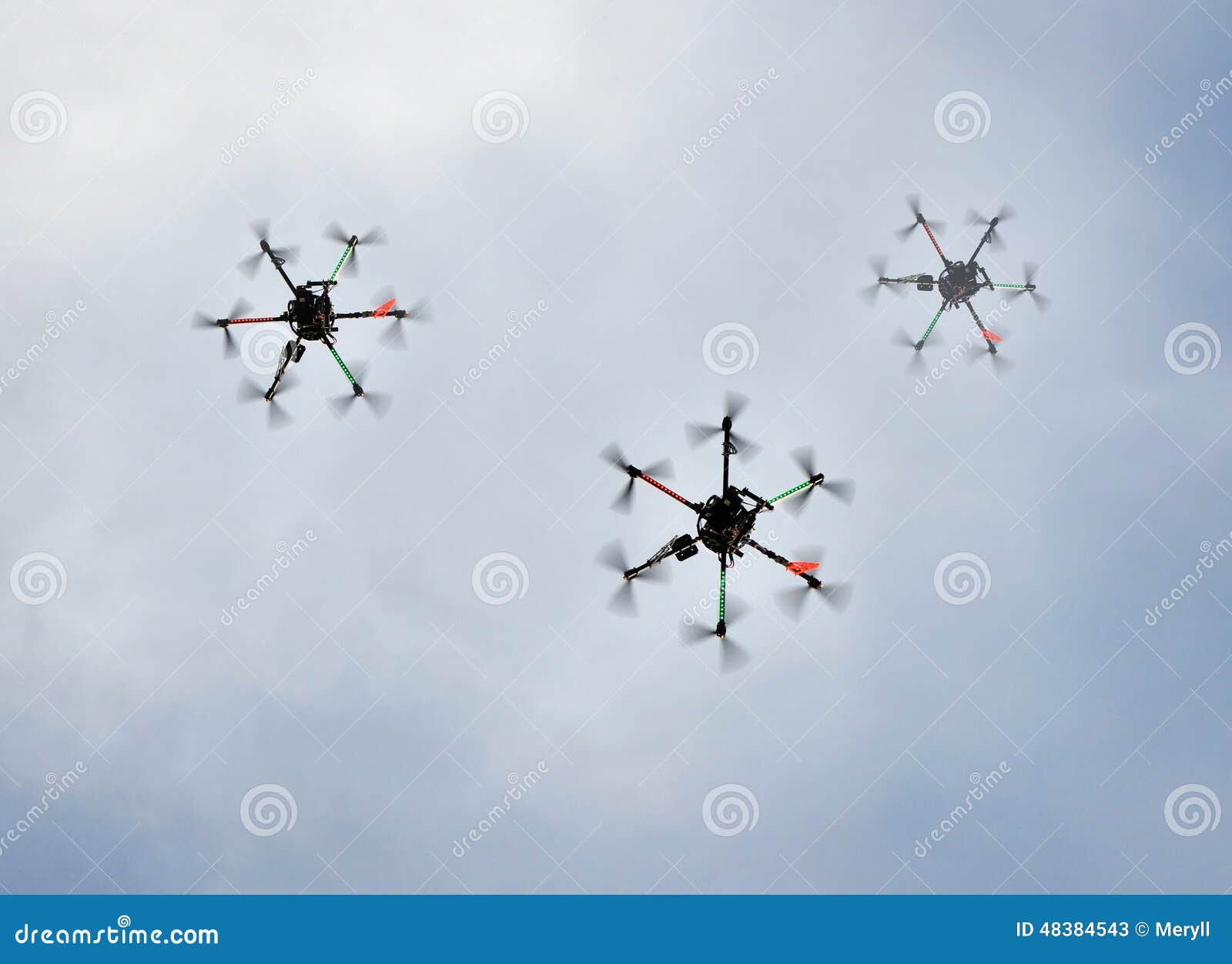 Hi-tech technology drone stock image. Image of weapon - 48384543