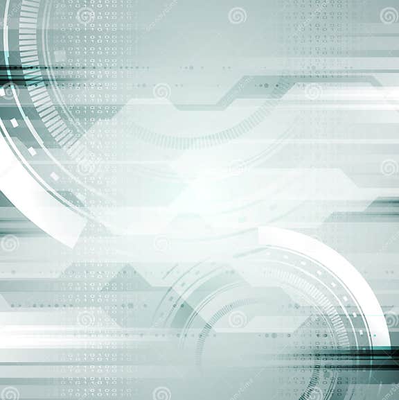 Hi-tech Vector Abstract Background Stock Vector - Illustration of brochure, bright: 72231982