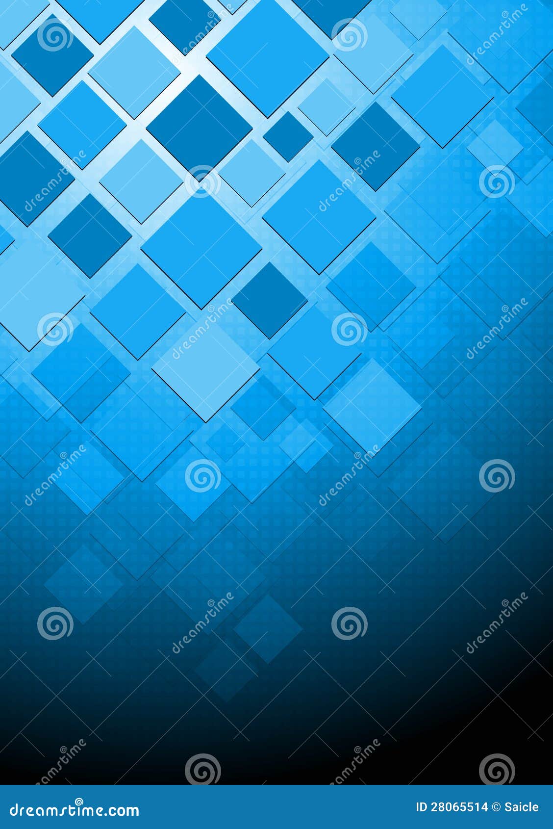 Hi-tech Vector Blue Background Stock Vector - Illustration of ...