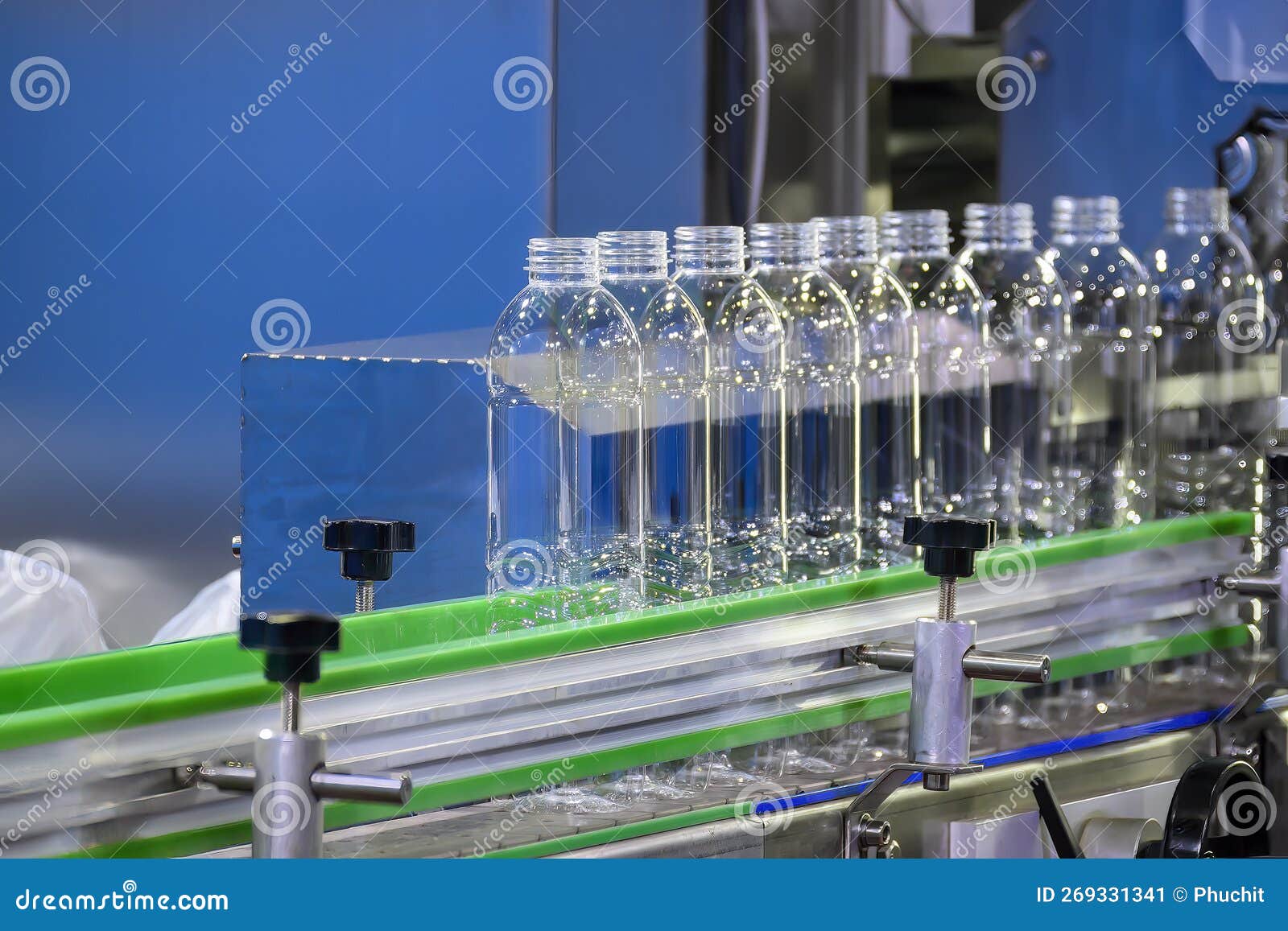 The Hi-technology of Drinking Water Manufacturing Process Stock Image ...