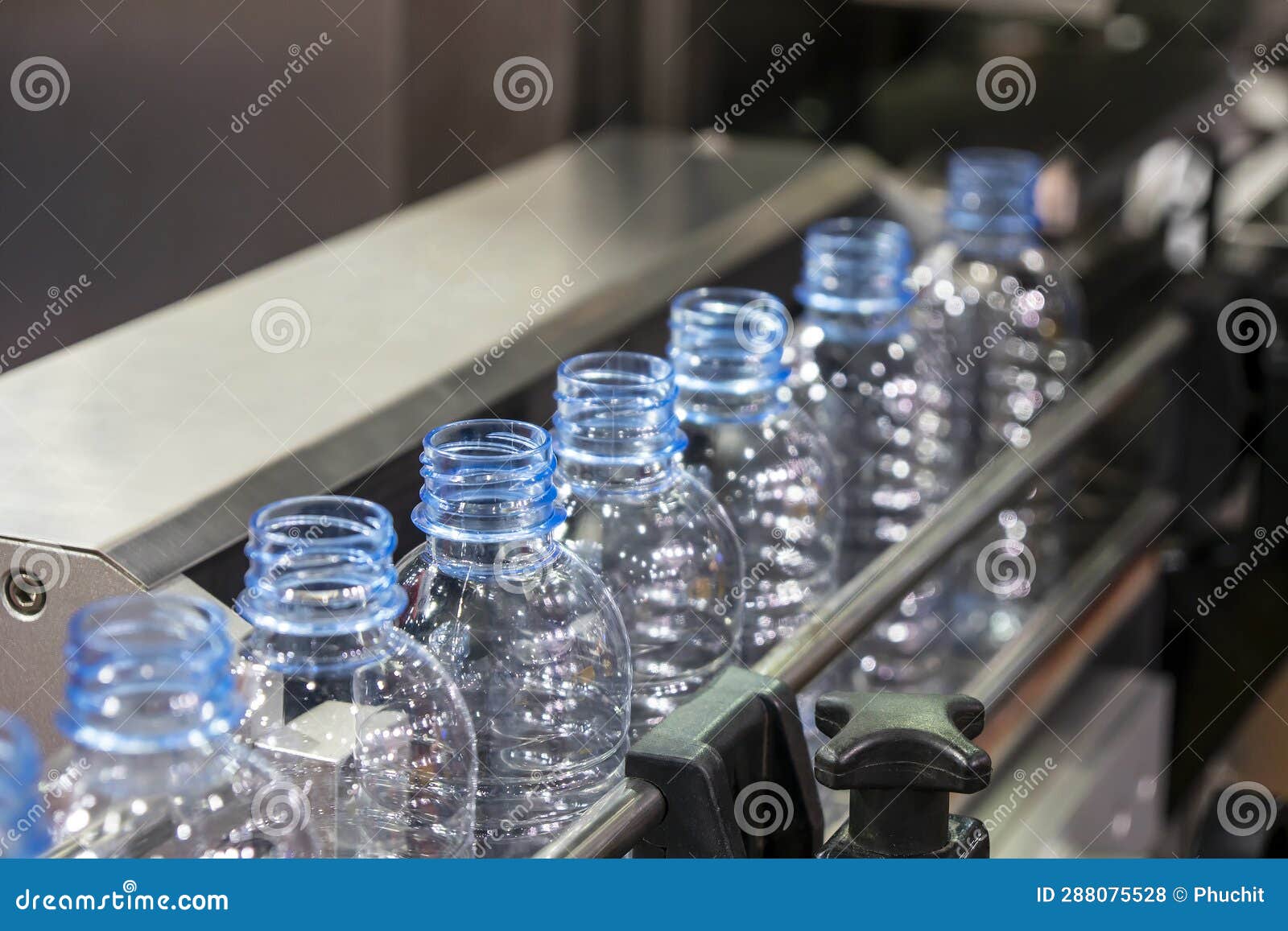 The Hi-technology of Drinking Water Manufacturing Process Stock Photo ...