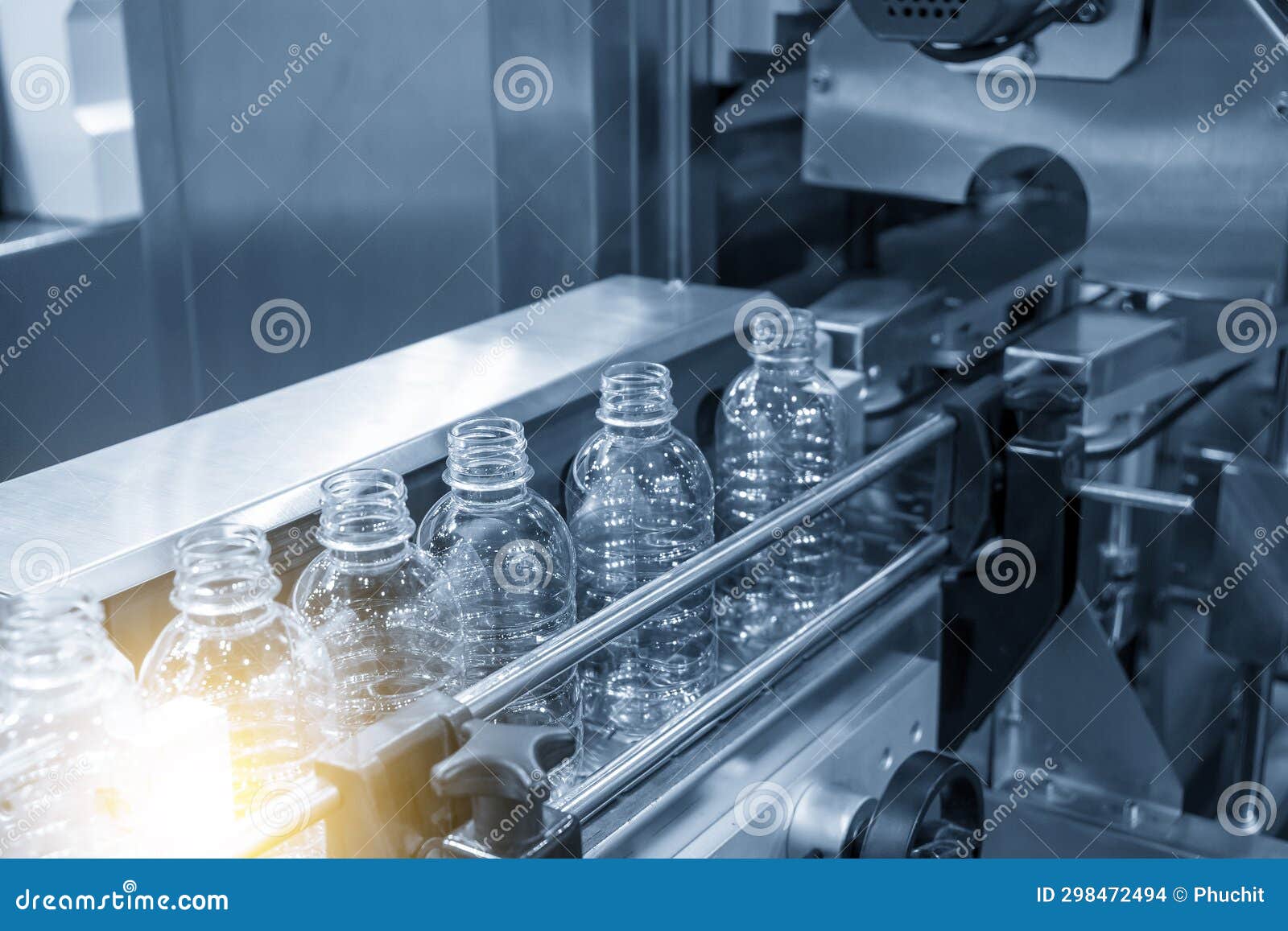 The Hi-technology of Drinking Water Manufacturing Process Stock Photo ...