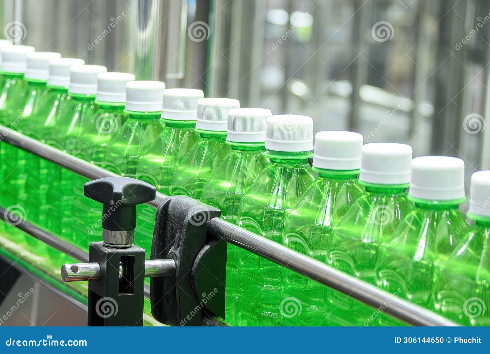 The Hi-technology of Drinking Water Manufacturing Process Stock Photo ...