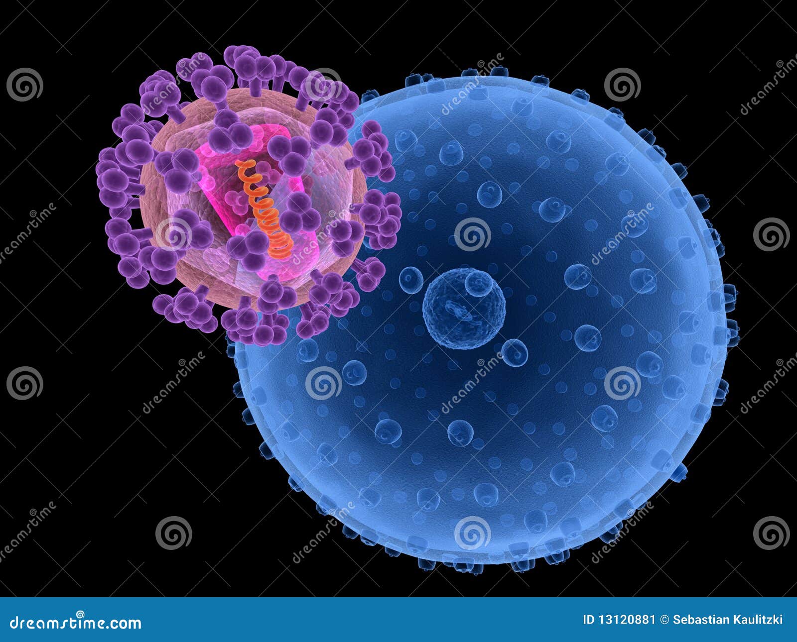 HI virus stock illustration. Illustration of attacking - 13120881