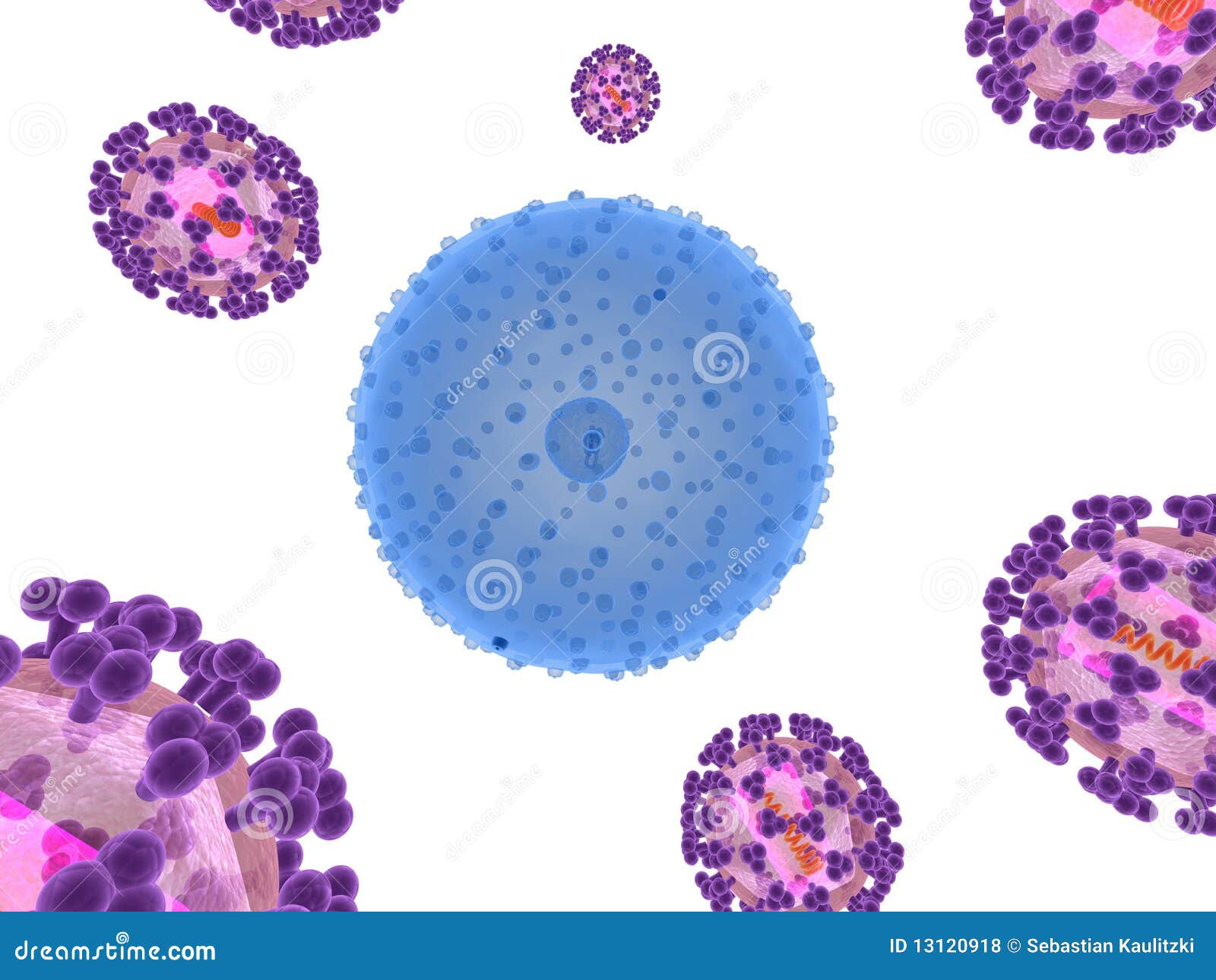 HI virus stock illustration. Illustration of infecting - 13120918