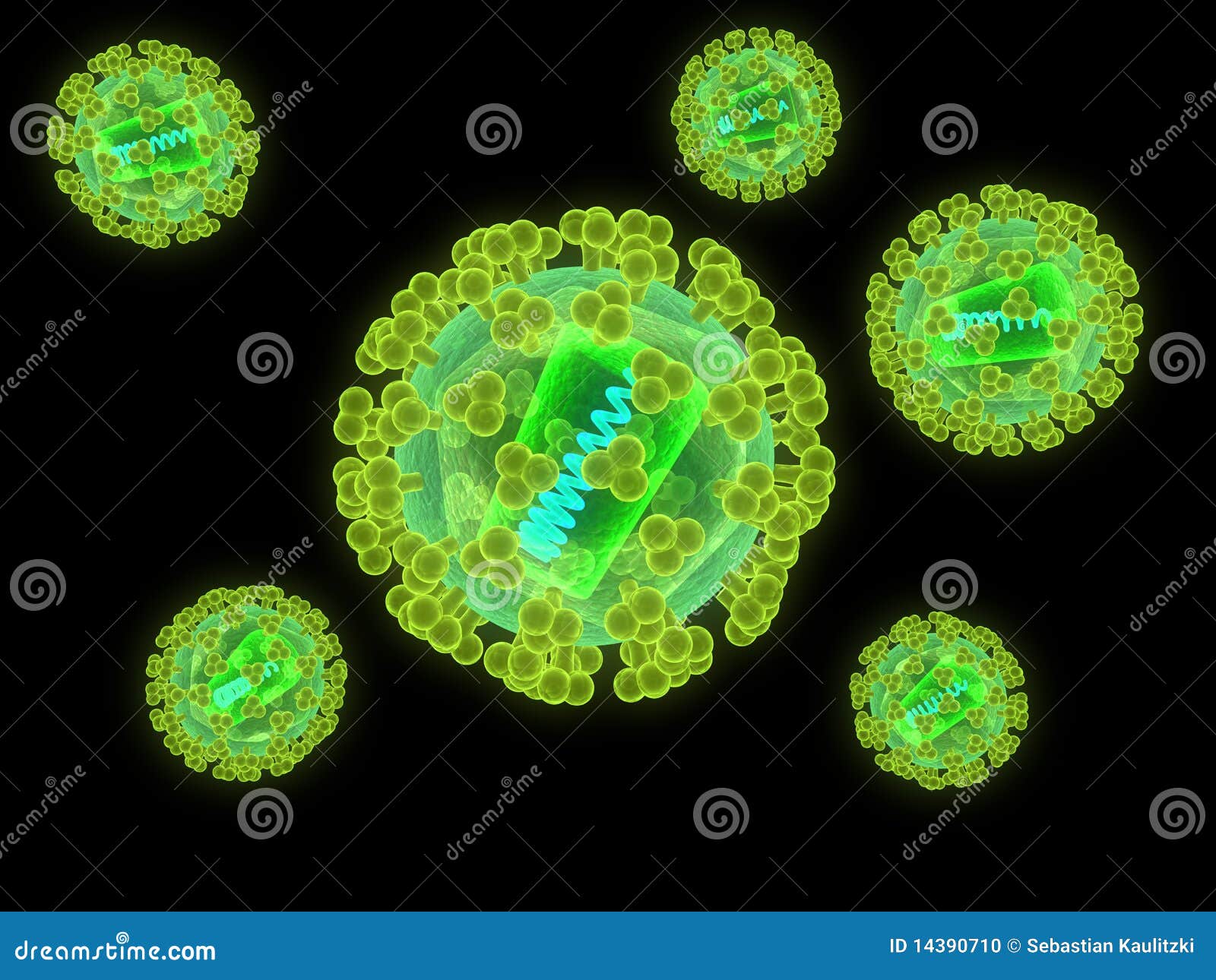 Hi virus stock illustration. Illustration of microbe - 14390710