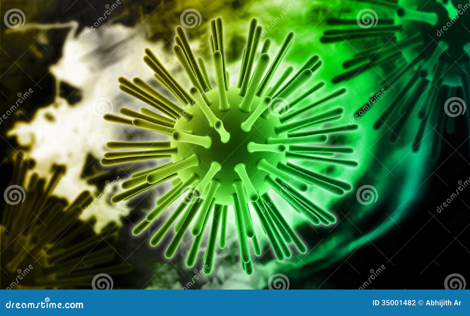 Hi virus stock photo. Image of biology, nano, infection - 35001482