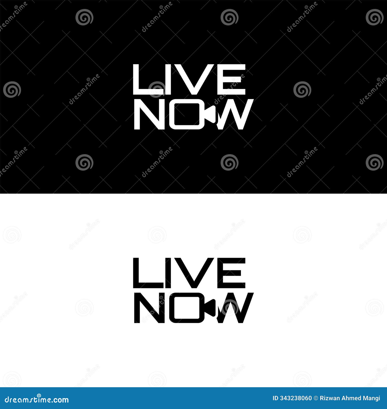 Live Now Media Related Logo Camera Logo Design Stock Illustration ...