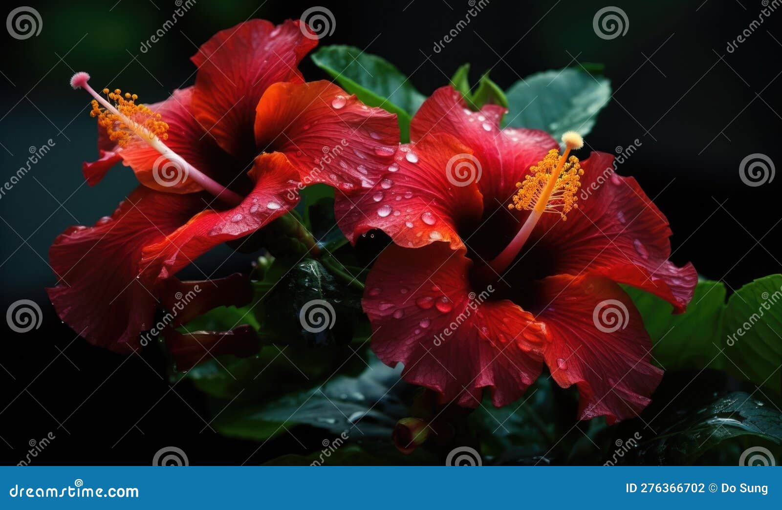 A Beautiful Photograph of Hibiscus Flower Stock Illustration ... A Beautiful Photograph of Hibiscus Flower Stock Illustration ...