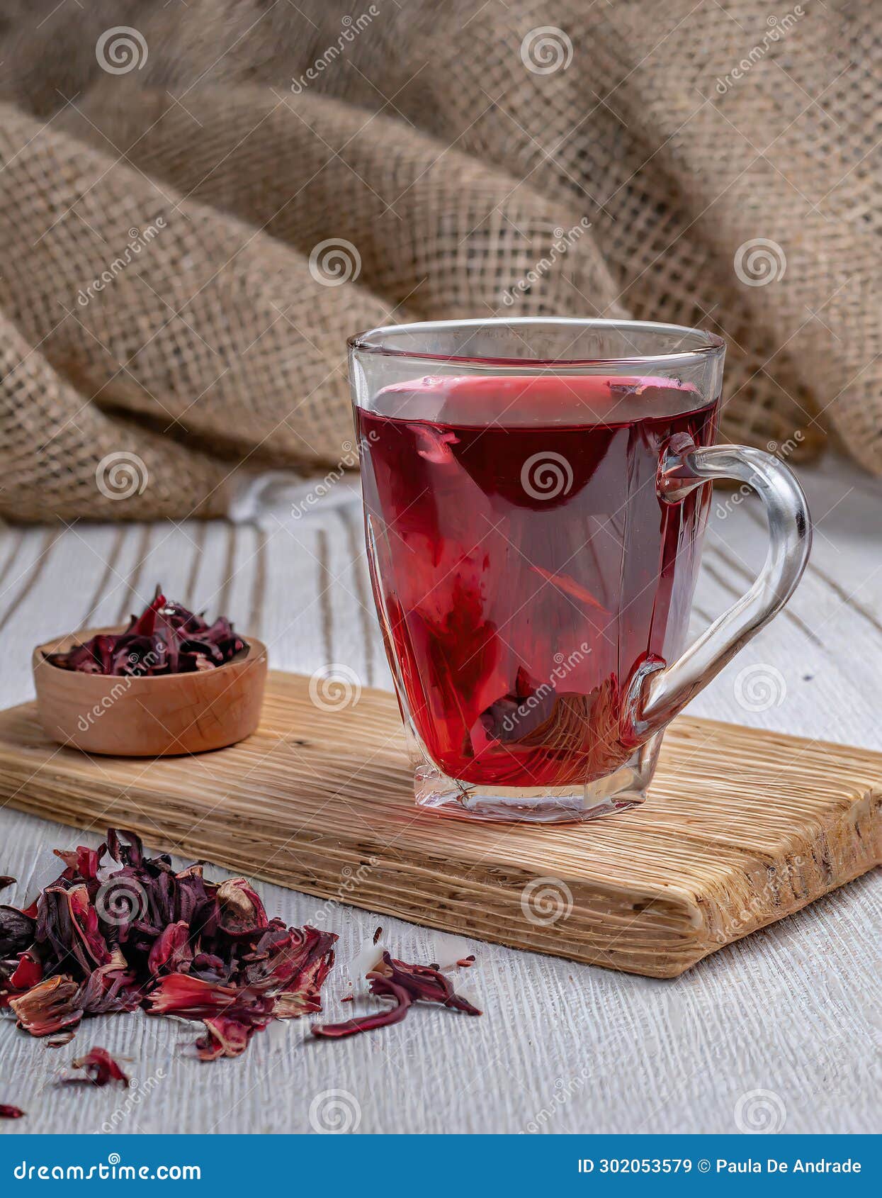 Hibiscus Tea healthy drink stock image. Image of beverage - 302053579