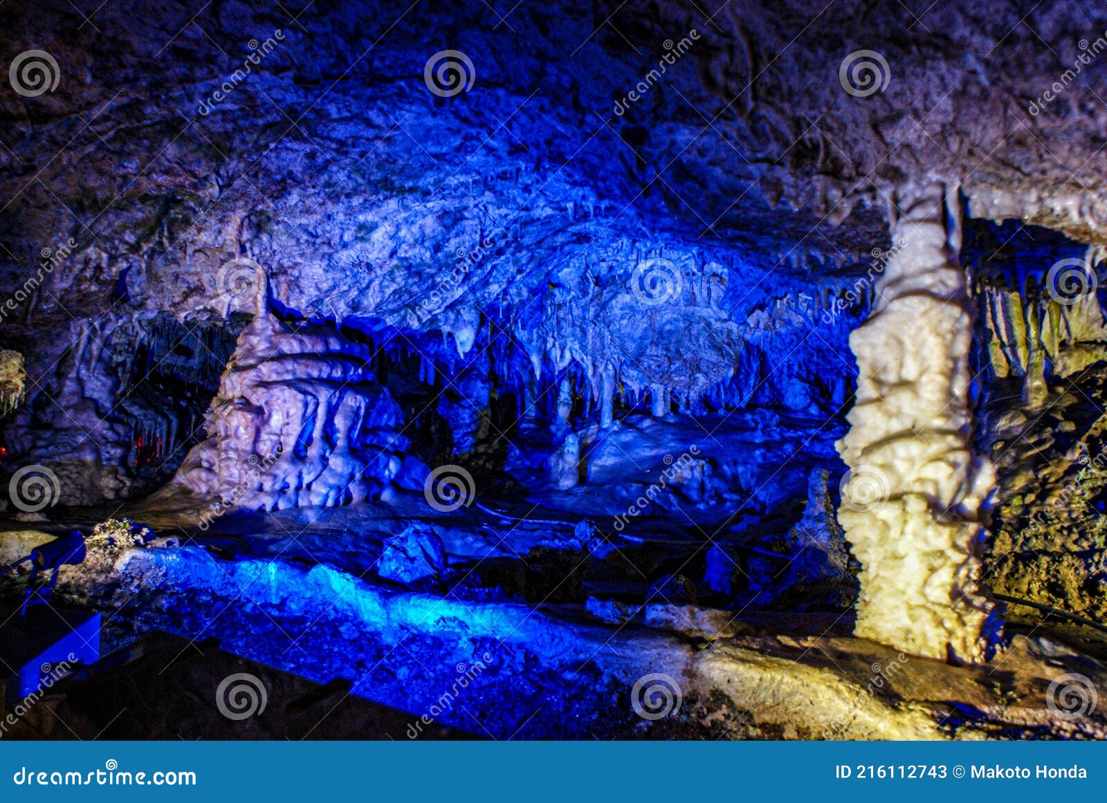 Hida Large Limestone Cave of Image Stock Image - Image of takayama ...