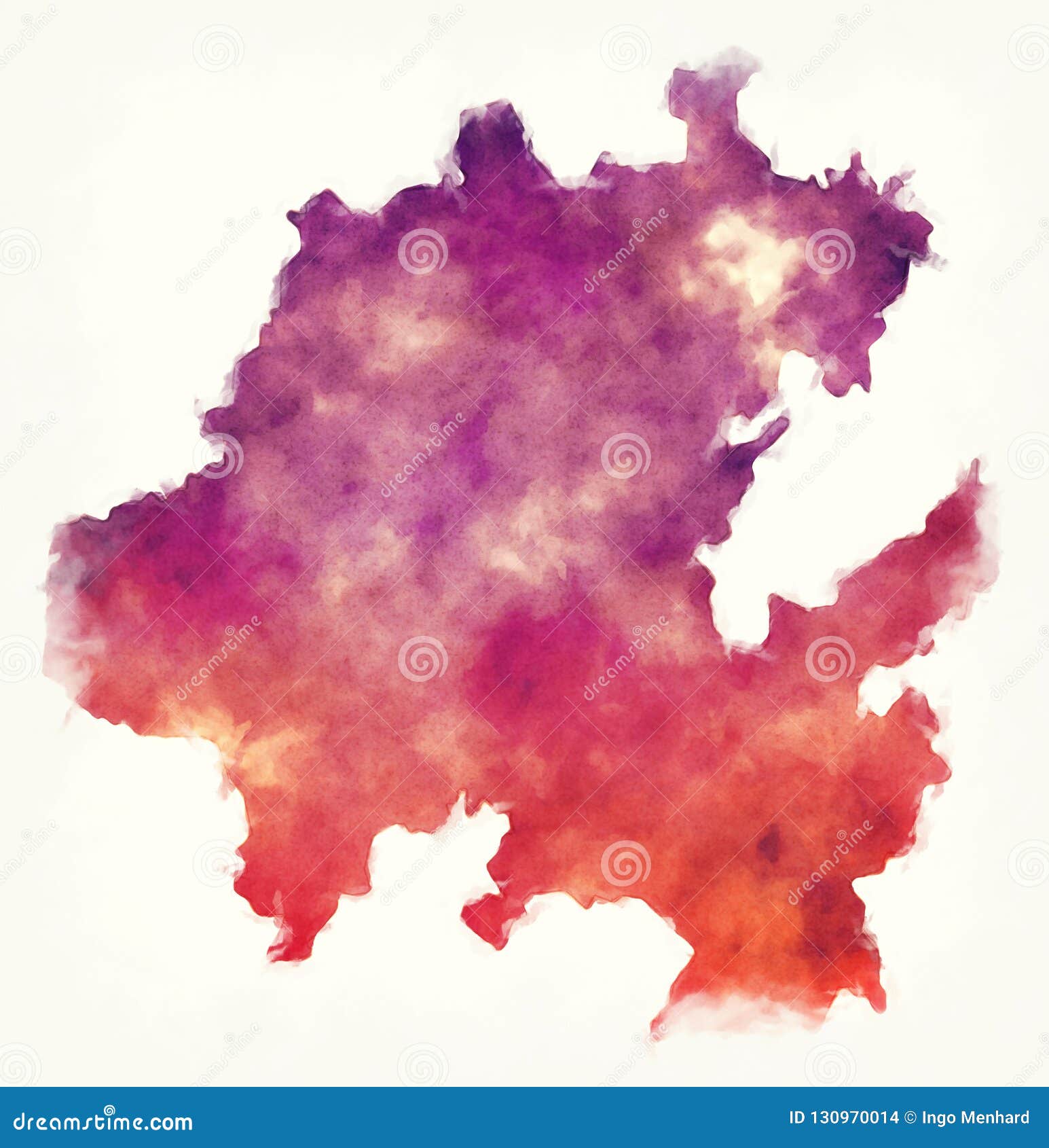 State Hidalgo Of Mexico Map On Transparent Background. Blank Map Of ...