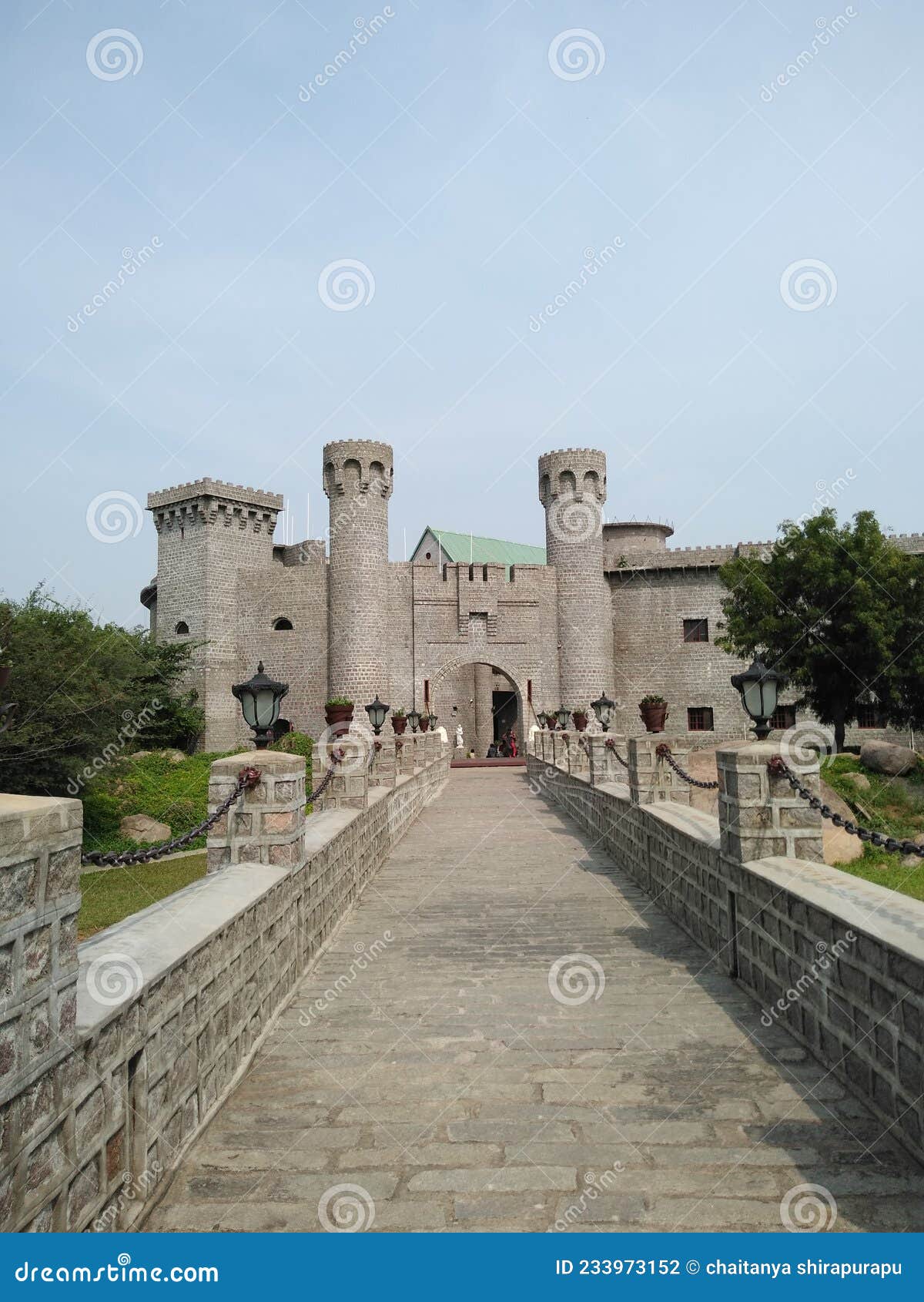 Hidden castle resort stock photo. Image of wall, resort - 233973152