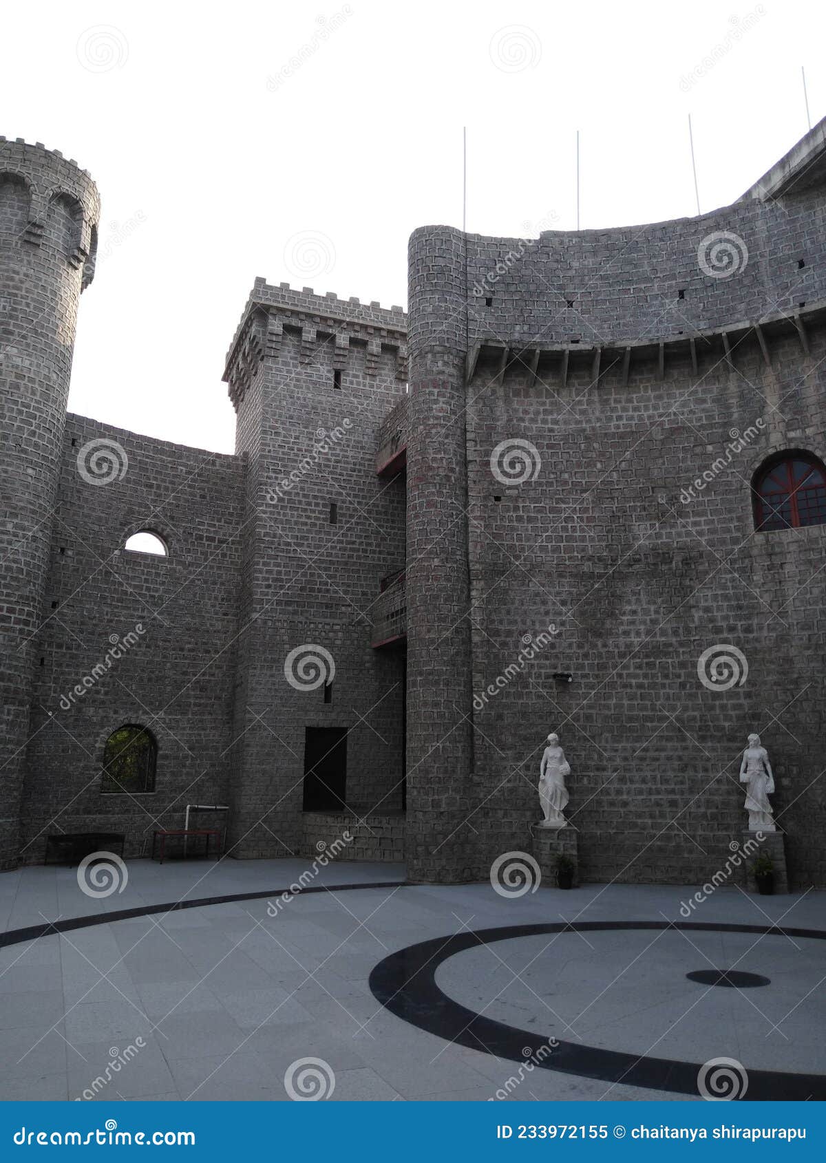 Hidden Castle Resort in India Stock Image - Image of landmark, building ...