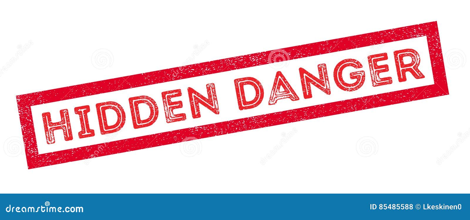 Hidden Danger rubber stamp stock illustration. Illustration of hide ...