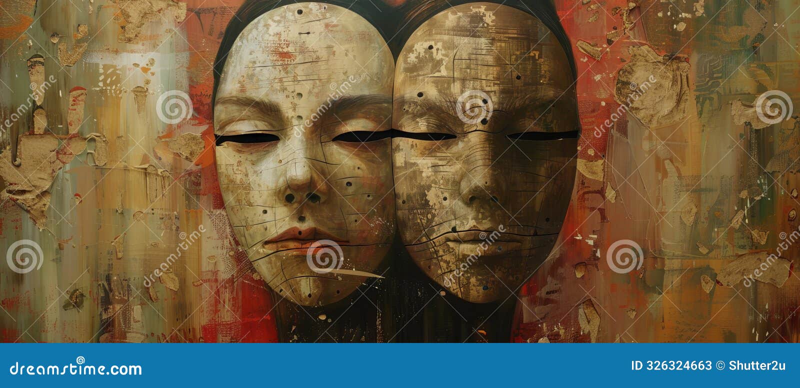 A Hidden Face Behind a Pair of Masks a Portrayal of Complex Identities ...