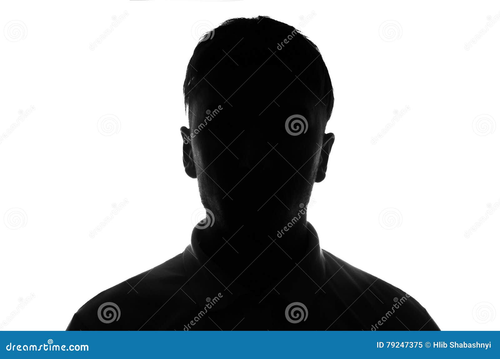 Hidden face stock image. Image of shadowed, hidden, noname - 79247375