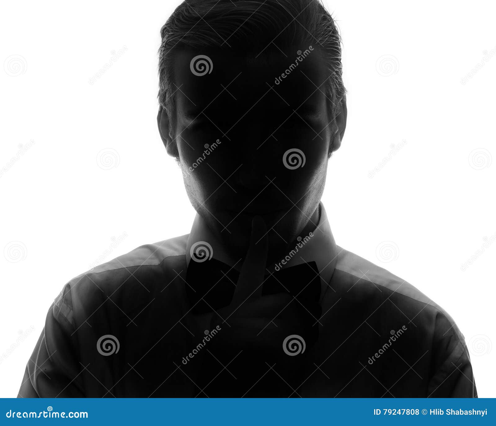 Hidden face stock photo. Image of hidden, silhouette - 79247808