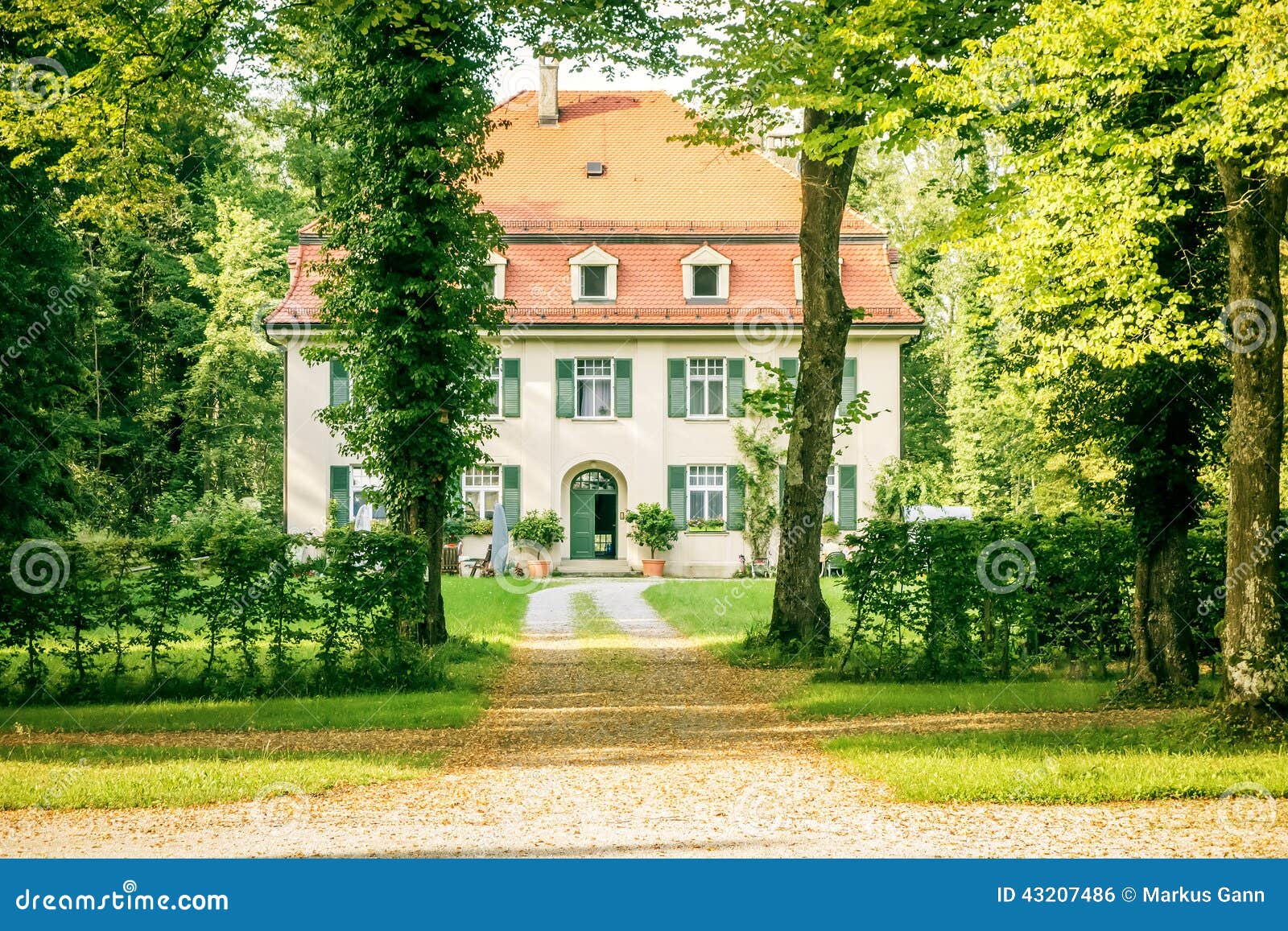 Hidden house stock photo. Image of great, cottage, backyard - 43207486