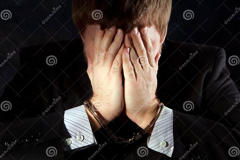 Hidden Identity stock photo. Image of suit, theft, prisoner - 18088566