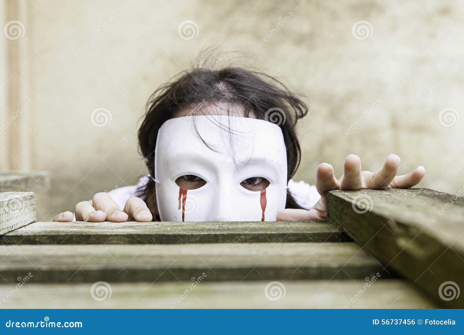 Hidden monster mask stock photo. Image of limit, anxiety - 56737456