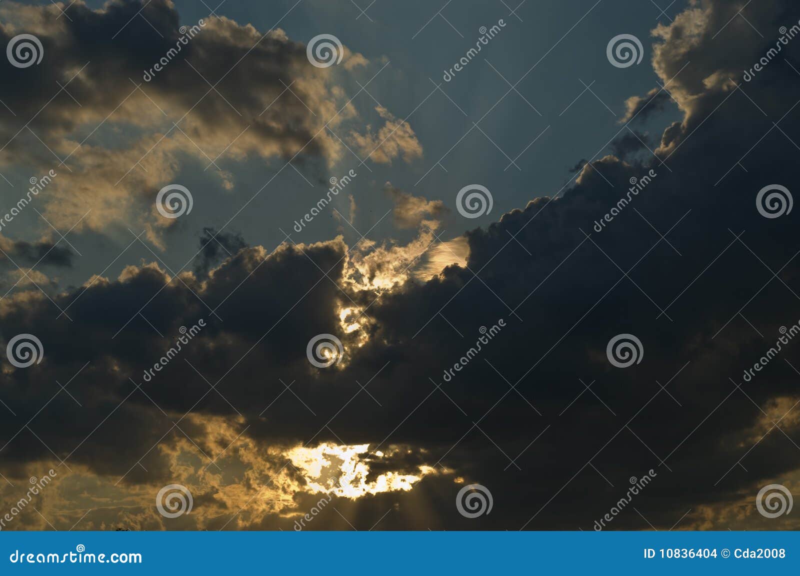Hidden sun stock photo. Image of blue, colorful, distant - 10836404