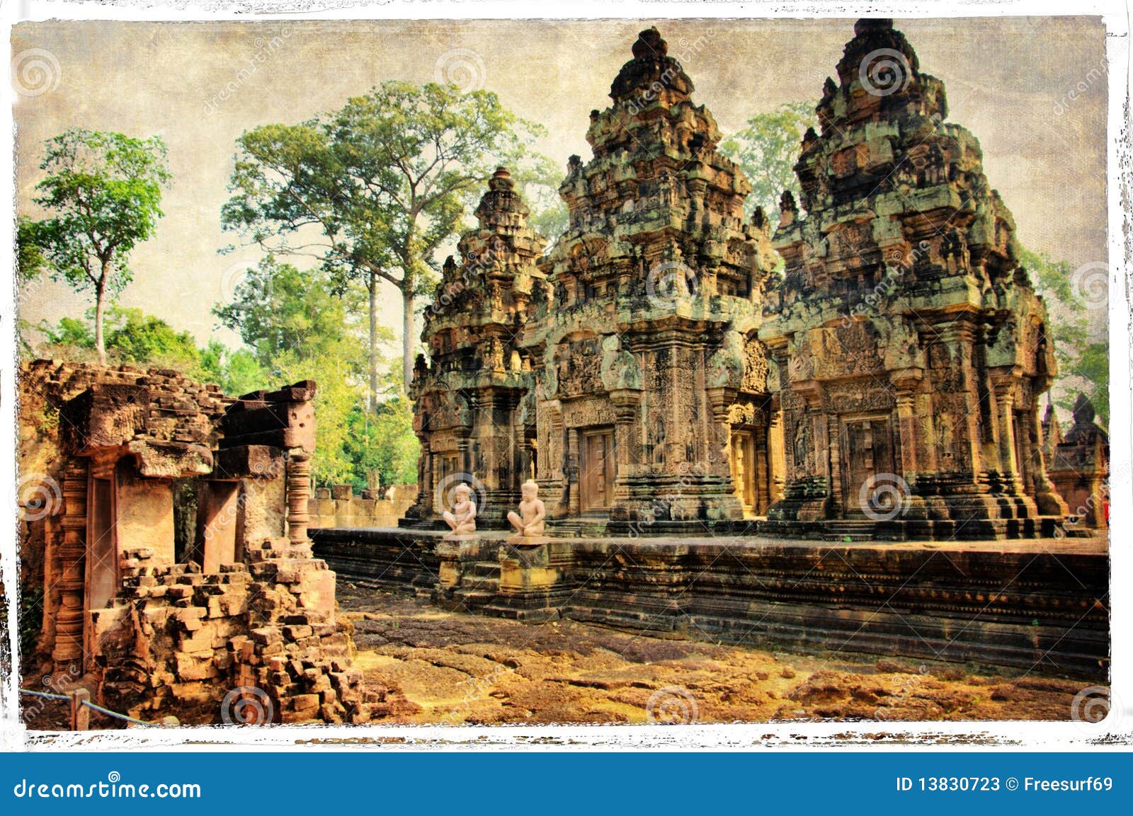 Hidden Temples Royalty-Free Stock Photo | CartoonDealer.com #13830723