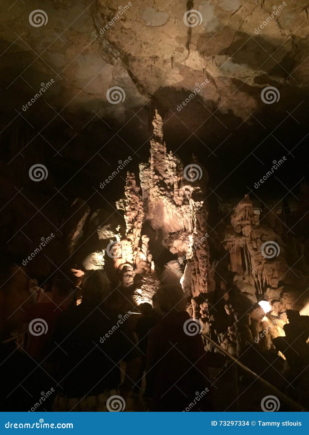 Hidden Towers stock photo. Image of cave, speleothem - 73297334