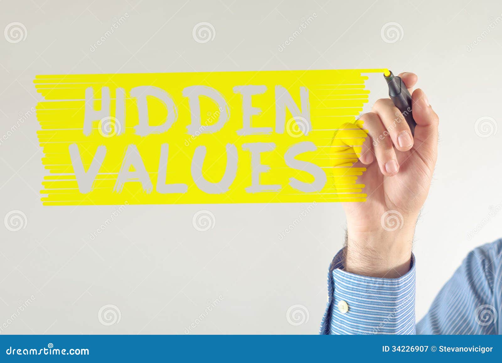 Hidden values stock image. Image of reveal, businessman - 34226907