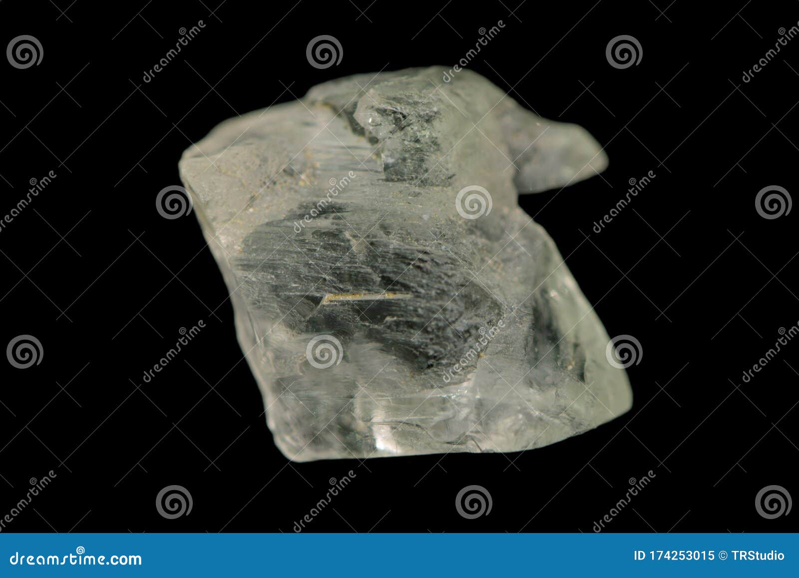 Hiddenite stock image. Image of hiddenite, black, isolated - 174253015