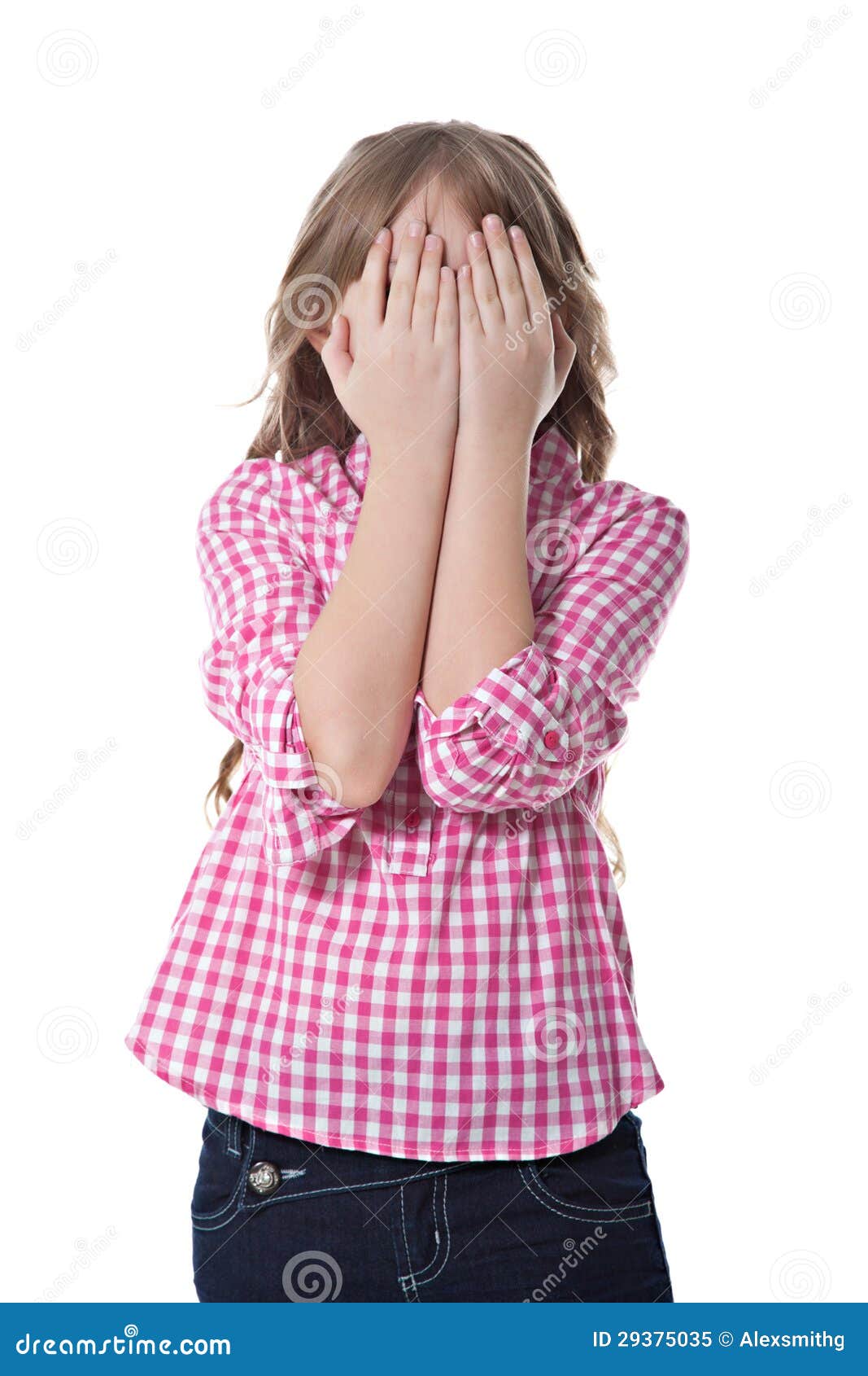 Hide girl stock image. Image of studio, facial, closeup - 29375035