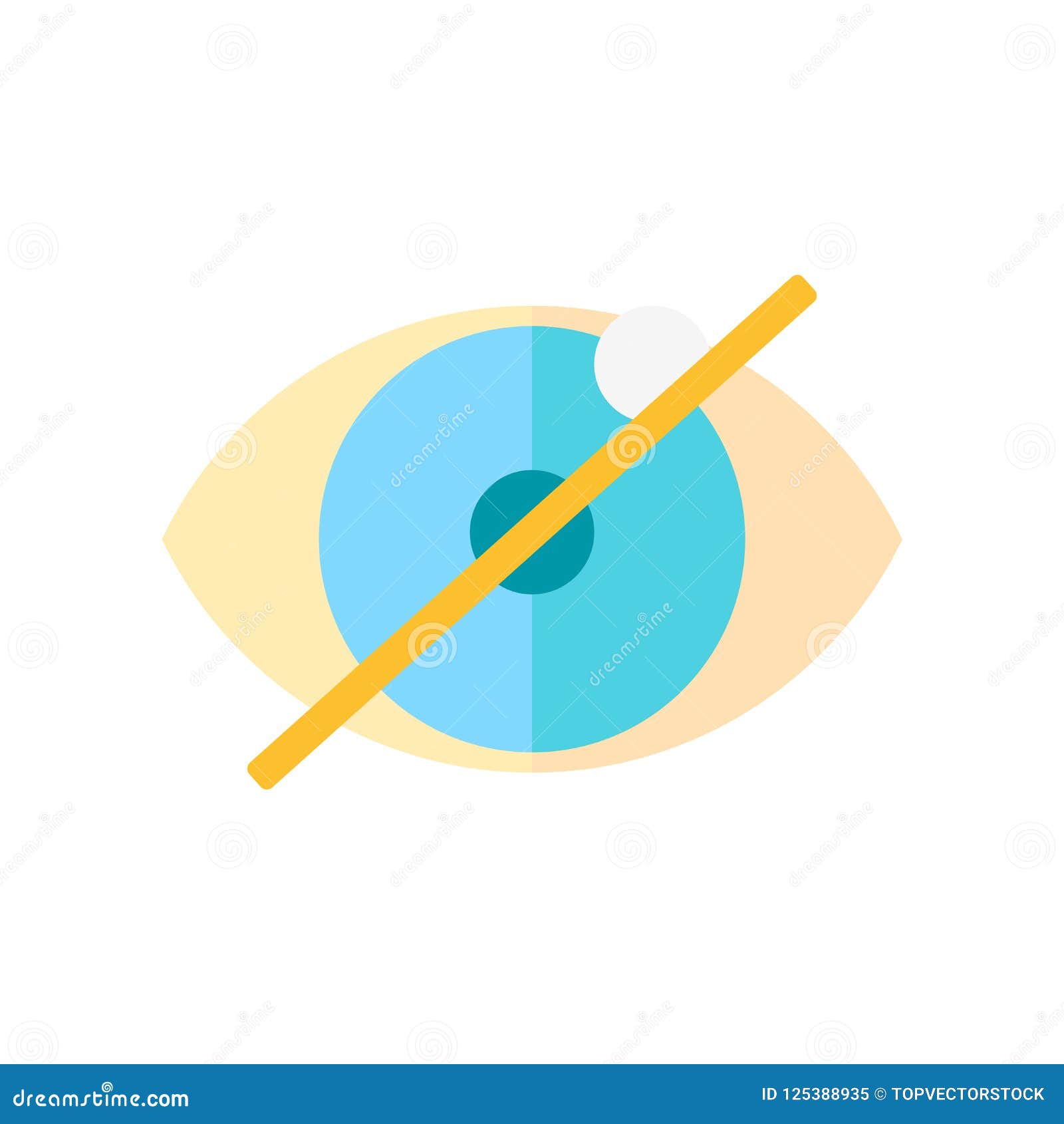 Hide Icon Vector Sign and Symbol Isolated on White Background, H Stock ...