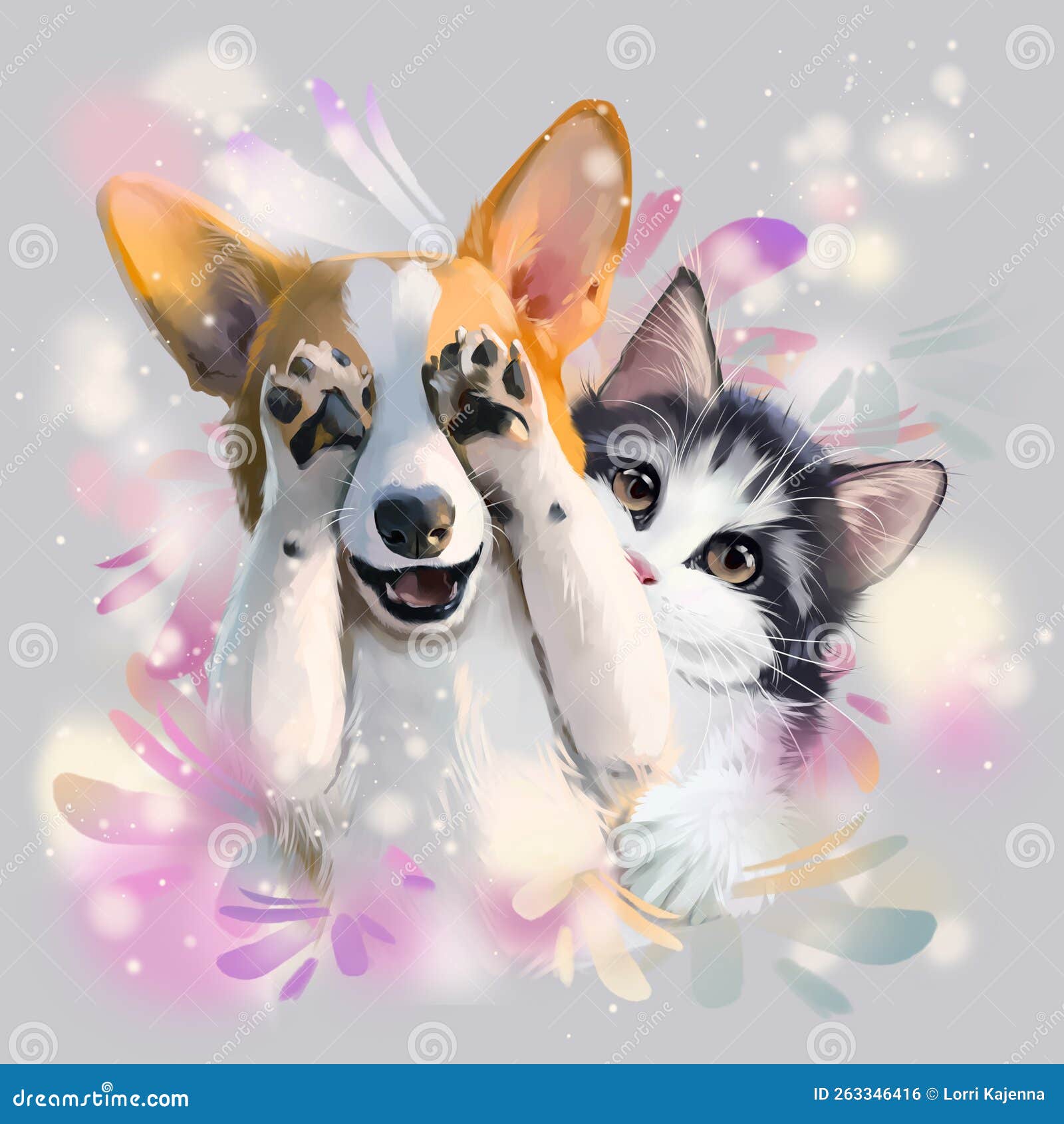 Hide and Seek Game. Illustration Stock Illustration - Illustration of ...