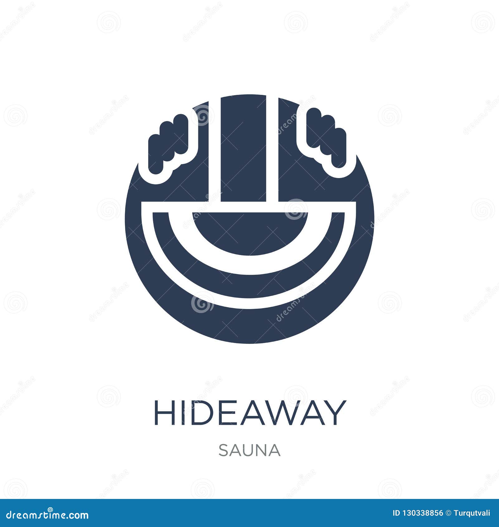 Hideaway Icon. Trendy Hideaway Logo Concept On White Background Vector ...