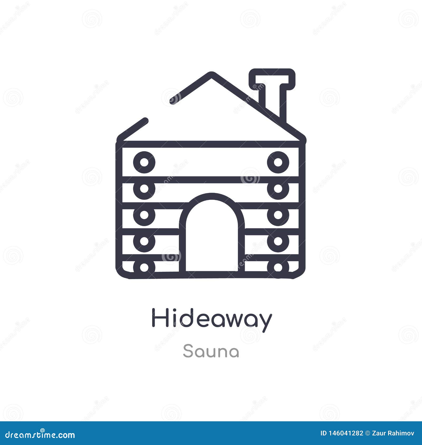 Hideaway Icon. Trendy Hideaway Logo Concept On White Background Vector ...