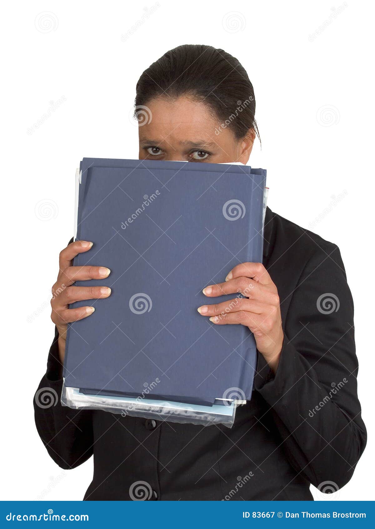 Hiding behind work stock image. Image of binder, business - 83667