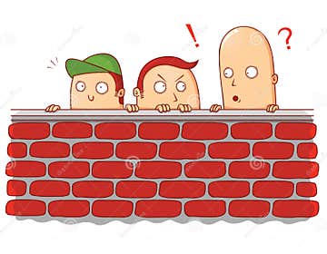 Hiding children stock vector. Illustration of cartoon - 40986944