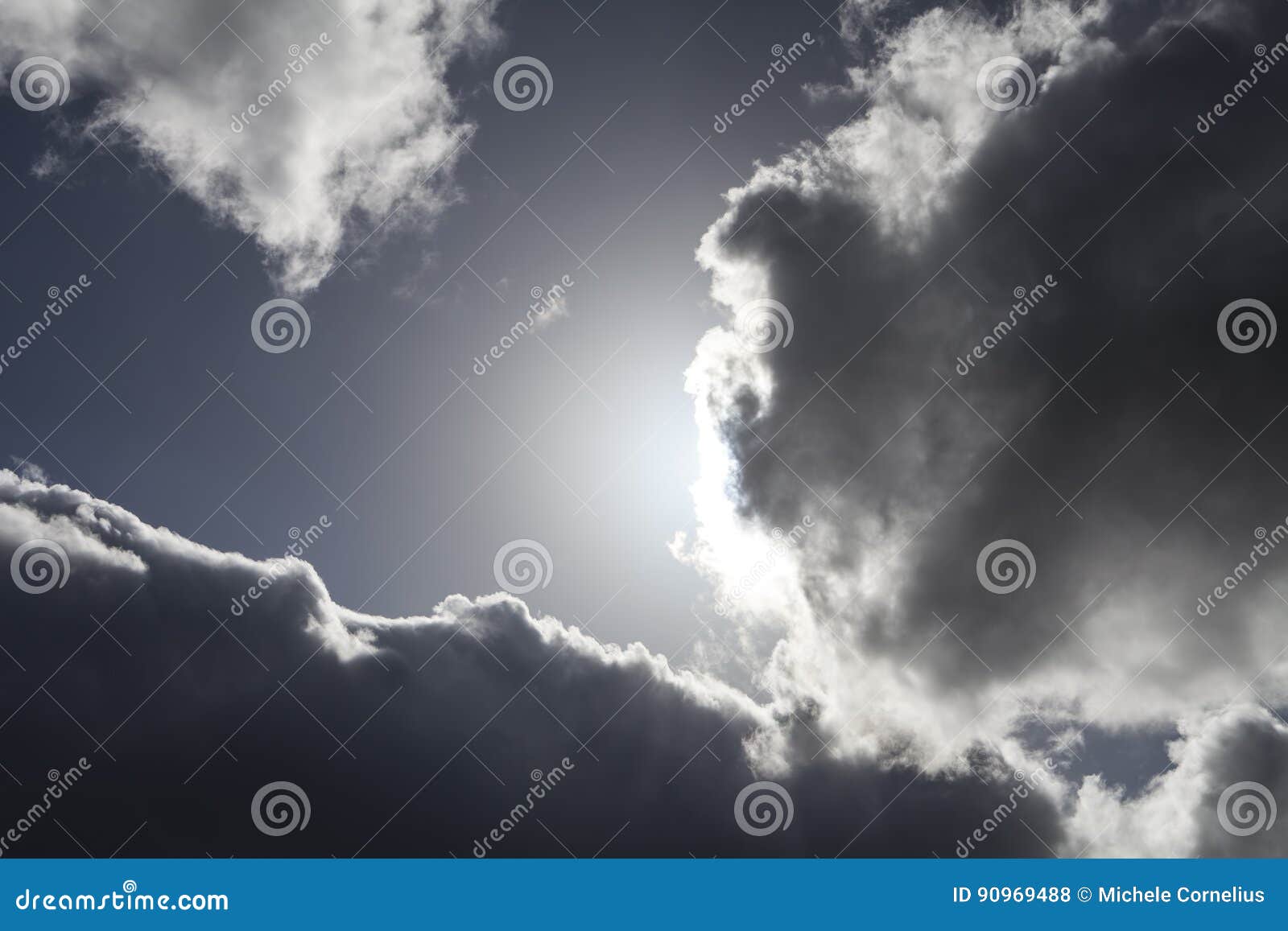 Hiding the sun stock photo. Image of light, storm, dramatic - 90969488