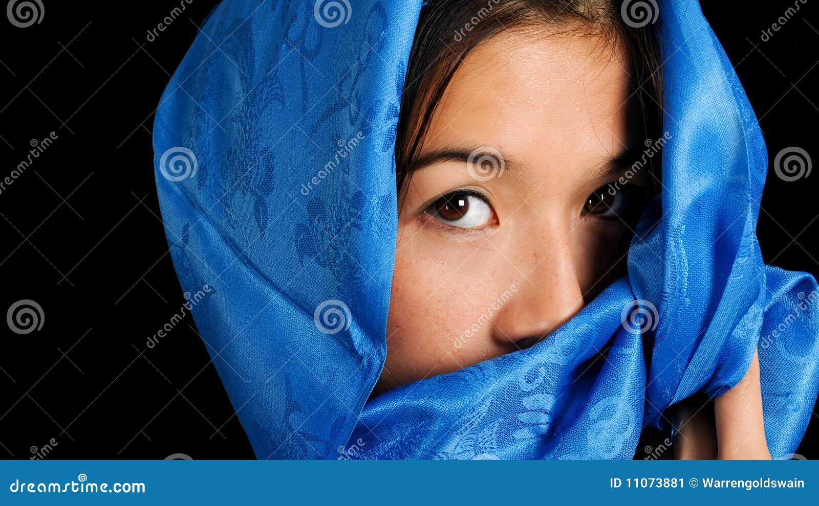 Hiding from view stock image. Image of female, gorgeous - 11073881
